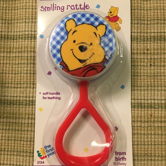 Toys | Winnie The Pooh Vintage Baby Toy Shaker | Poshmark